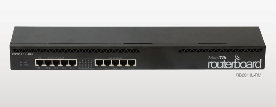 MIKROTIK • RB2011iL-RM • MikroTik RouterBOARD